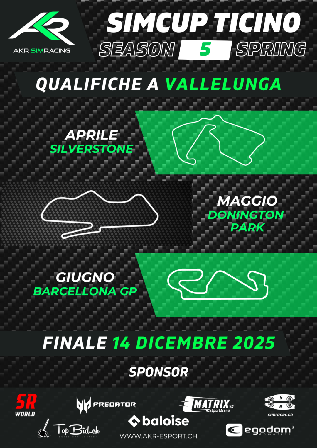 Simcup Ticino Season 5 – Spring | AKR eSport Team